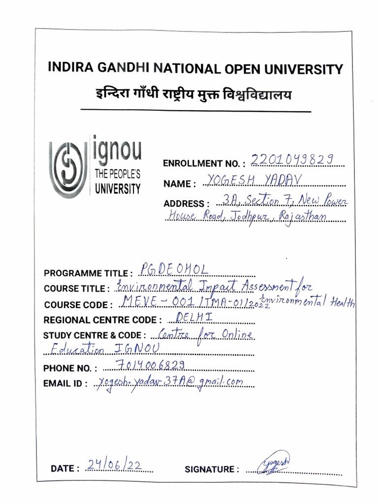 Adobe Assignment Meve001 | PDF | Environmental Impact Assessment ...