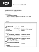 Math 5 Detailed Lesson Plan (Solid Figures) | PDF | Shape | Learning
