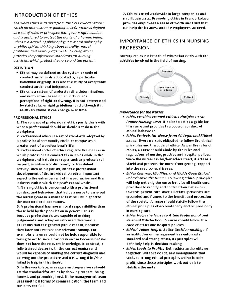 Bio Ethics | Download Free PDF | Nursing | Morality