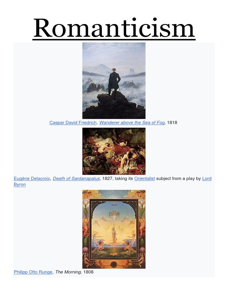 Romanticism | PDF | Romanticism