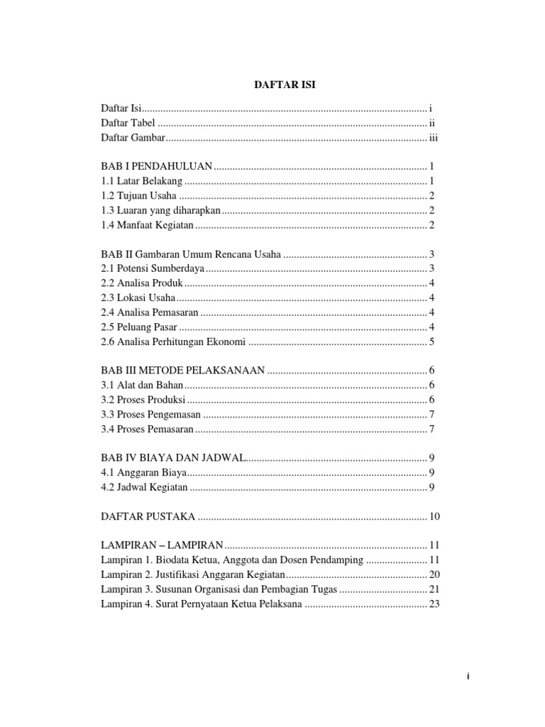 Contoh Proposal LOLOS Pendanaan Puspresnas | PDF