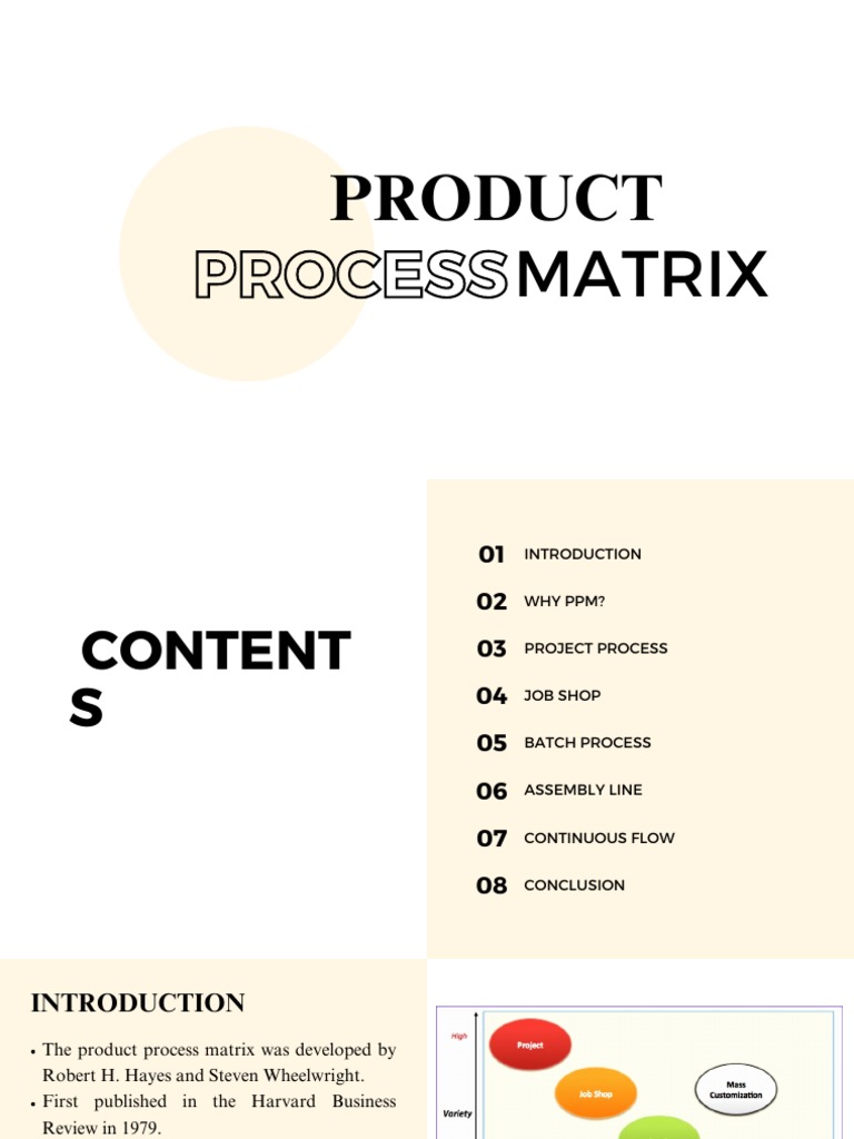 Product Process Matrix | Download Free PDF | Life Cycle Assessment ...