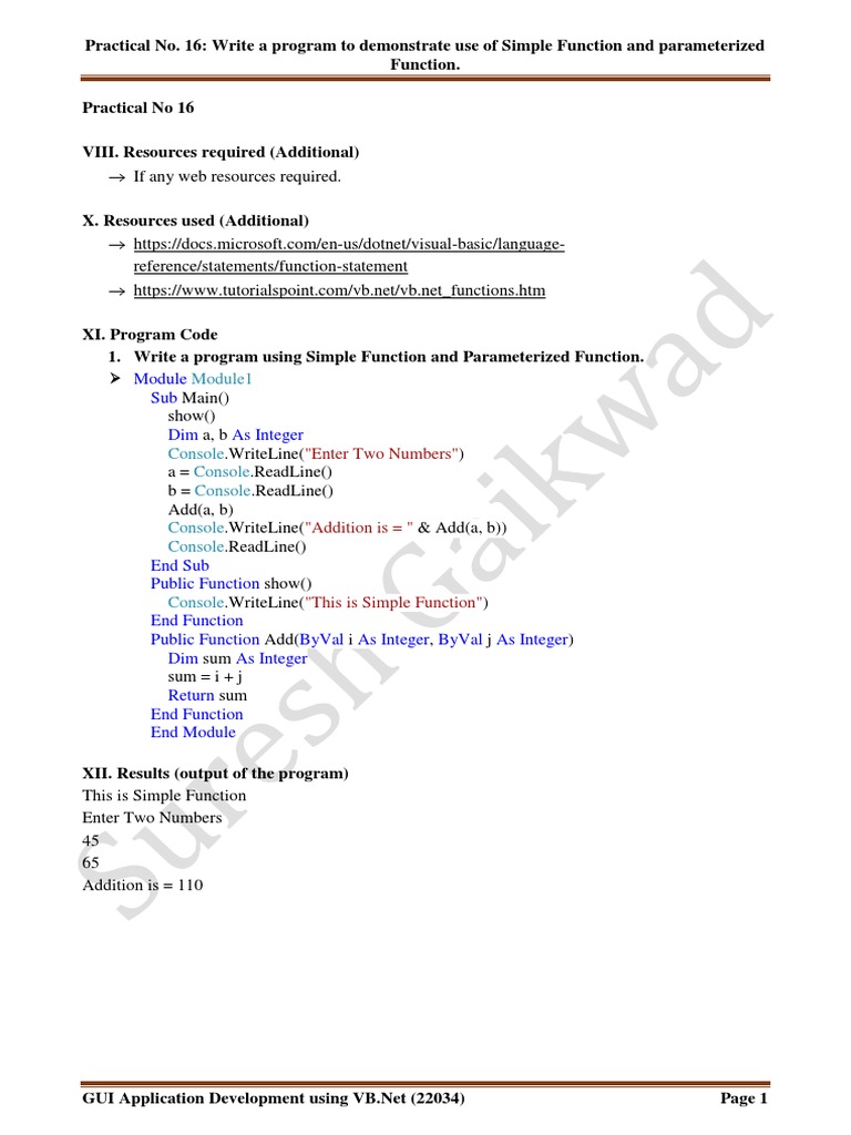 Practical No - 16 Gad 22034 | PDF | Software | Computer Programming