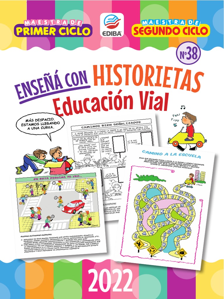 Historietas de Educación Vial para Niños | PDF