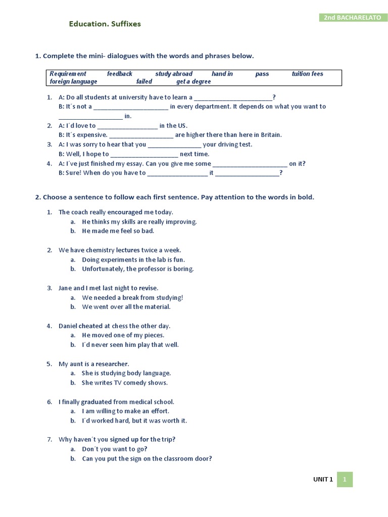 VOC Education. Suffixes | PDF | Adjective | Noun