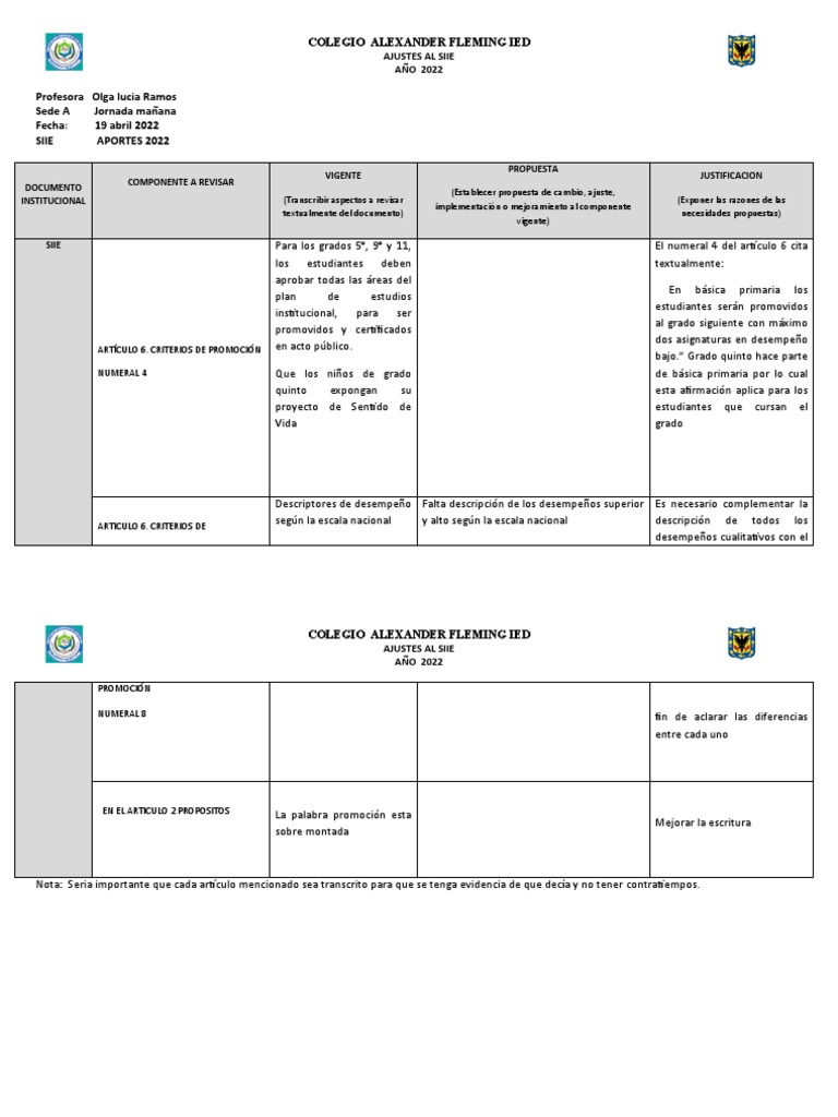 Propuesta SIIE 2022 | PDF