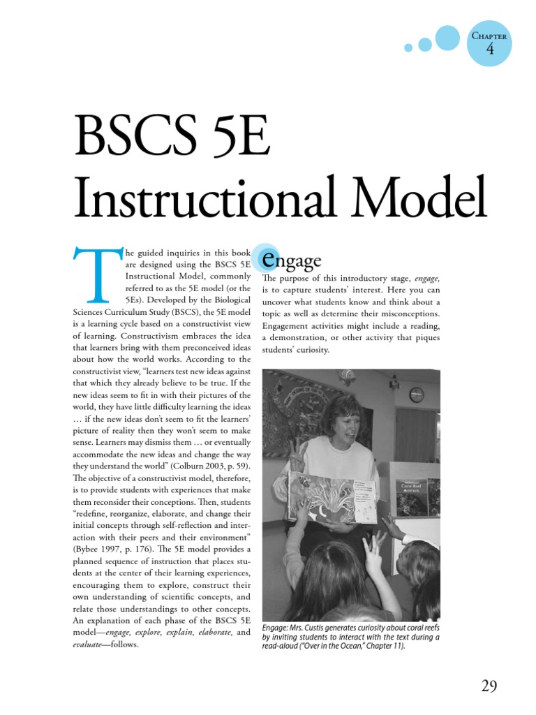 Nsta 5e | PDF | Constructivism (Philosophy Of Education) | Teachers