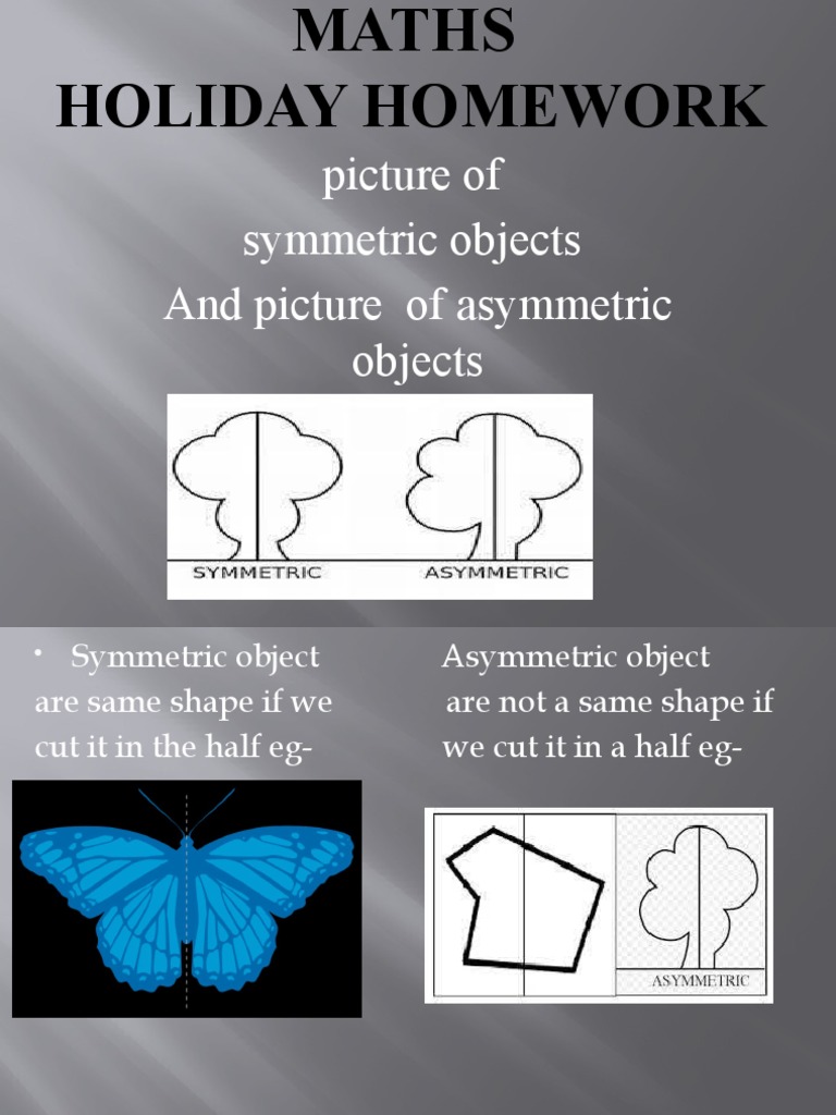 Symmetry and Asymmetry | PDF | Teaching Methods & Materials | Home & Garden