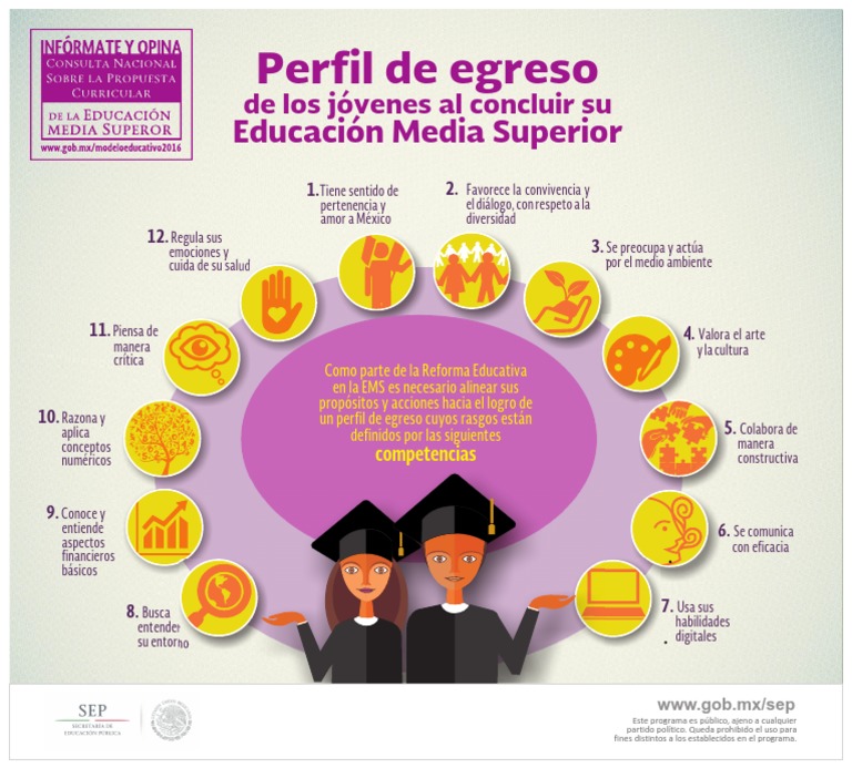 Perfil de Egreso: Educación Media Superior | PDF