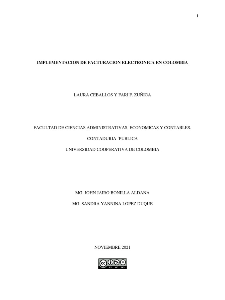 2021 Implementacion Facturacion Electronica | PDF | Evasión de impuestos