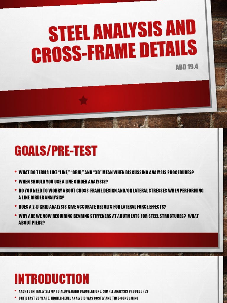 IDOT 2020 Bridge Design Updates - Steel Analysis and Cross-Frame ...