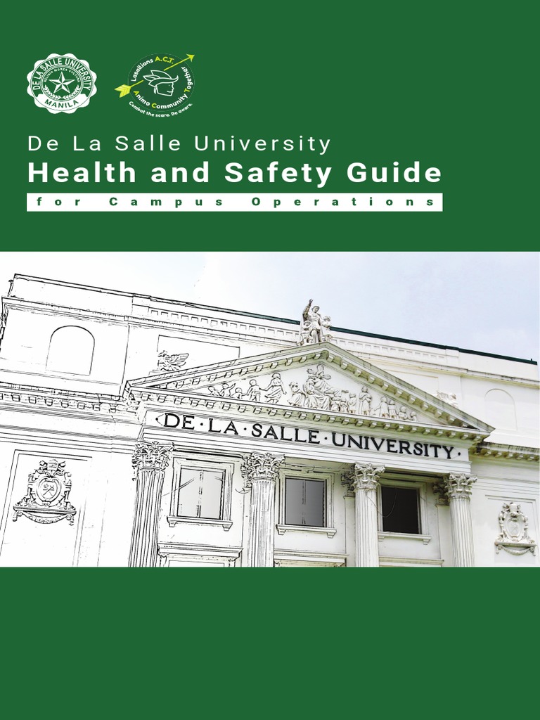 Dlsu Health and Safety Guide | PDF | Medicine | Medical Specialties