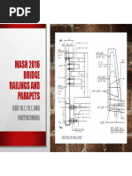 Bridge Barrier Standard Drawings | PDF | Beam (Structure) | Economic ...