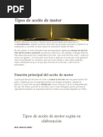 Significado de SAE 15W-40 en aceites | PDF | Lubricante | Viscosidad