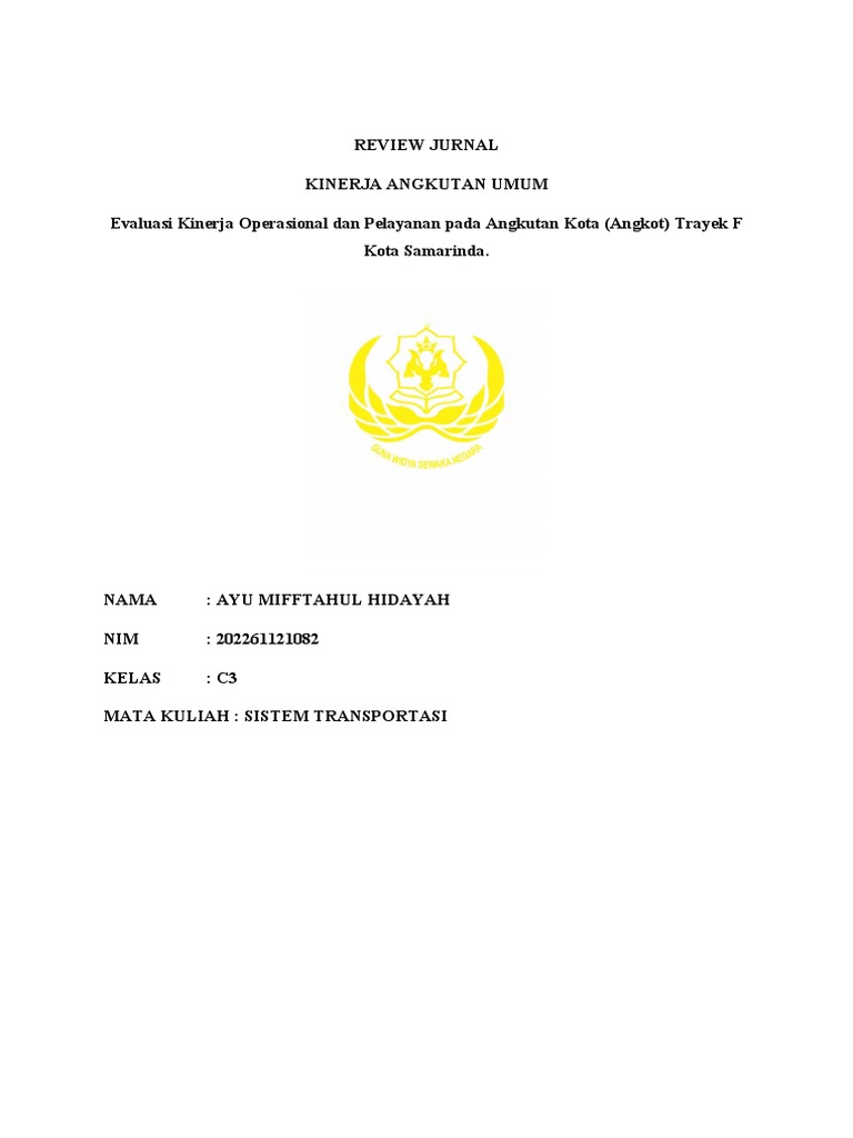 REVIEW JURNAL - Ayu Miffta | PDF