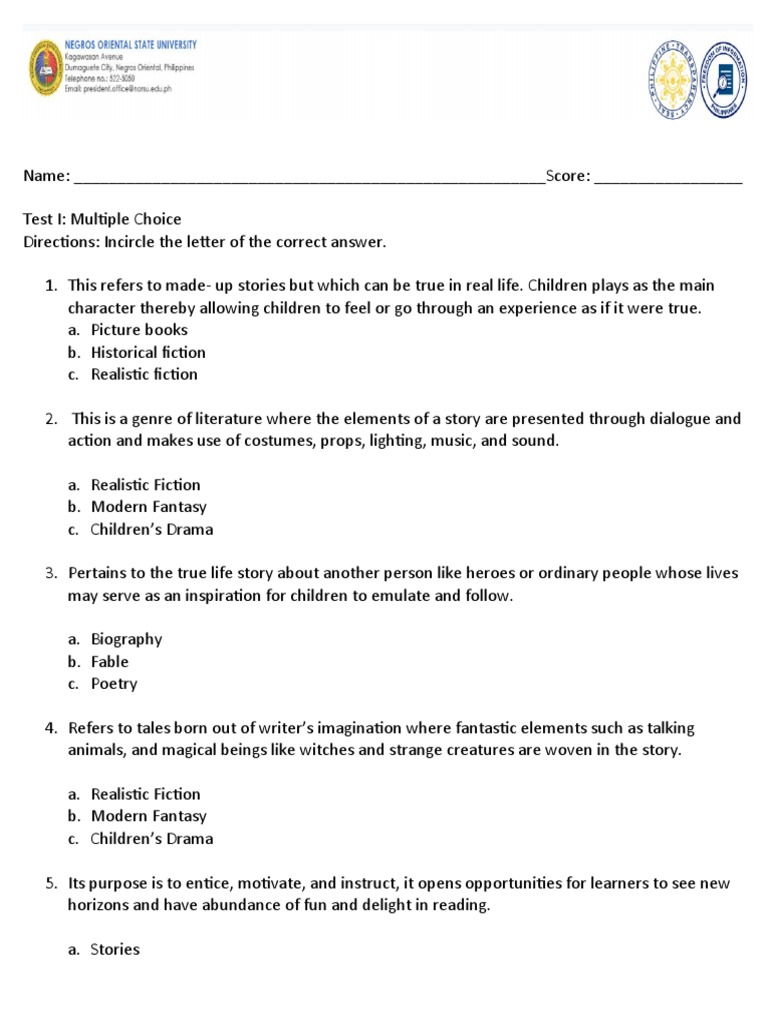 Final Examination For BEED 14 | PDF | Reading Comprehension | Cognition