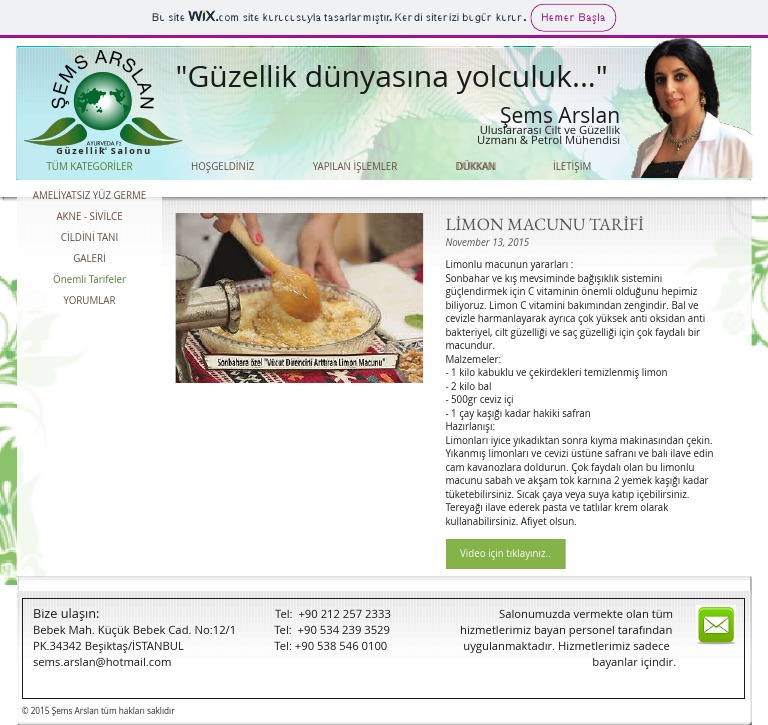 "Güzellik Dünyasına Yolculuk... ": Şems Arslan | PDF