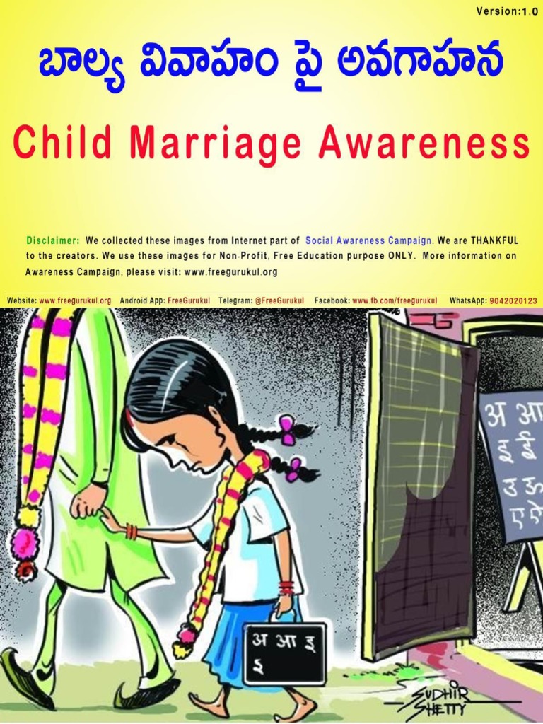 ChildMarriage Awareness | PDF