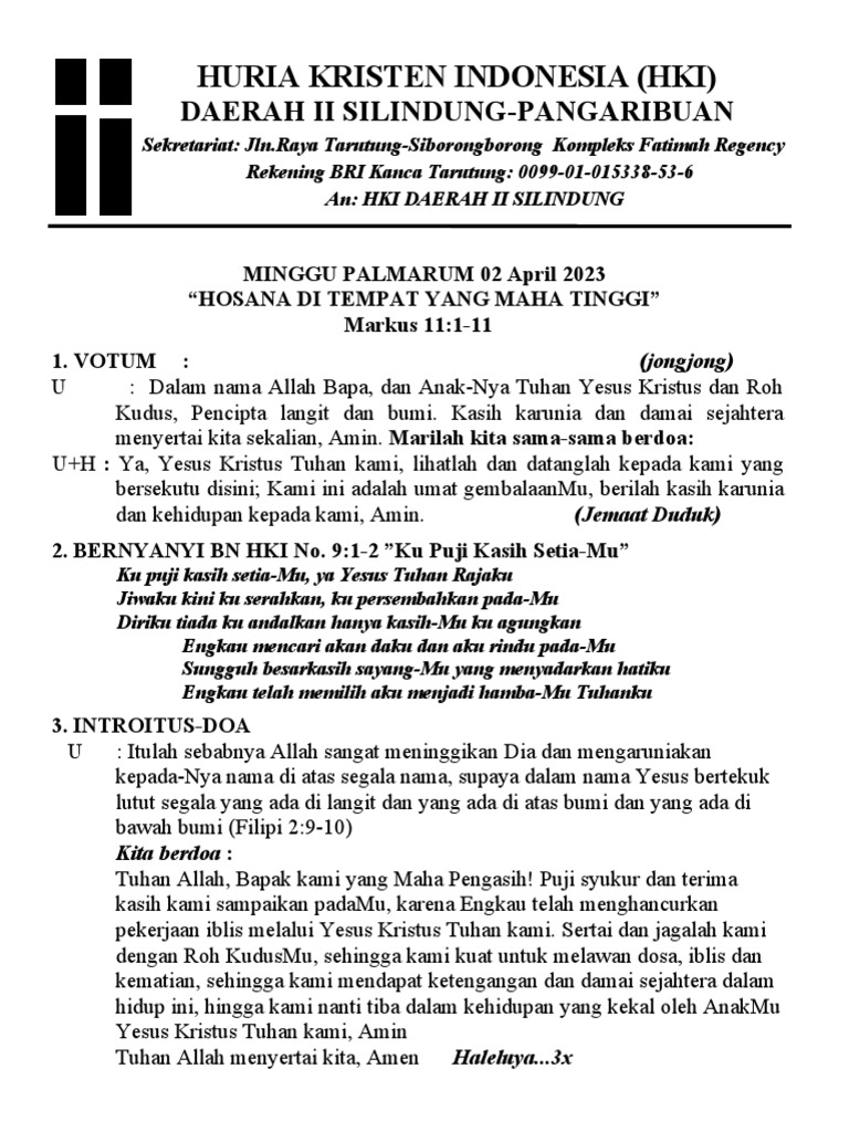 tATIB 2 aPRIL | PDF | Agama & Spiritualitas