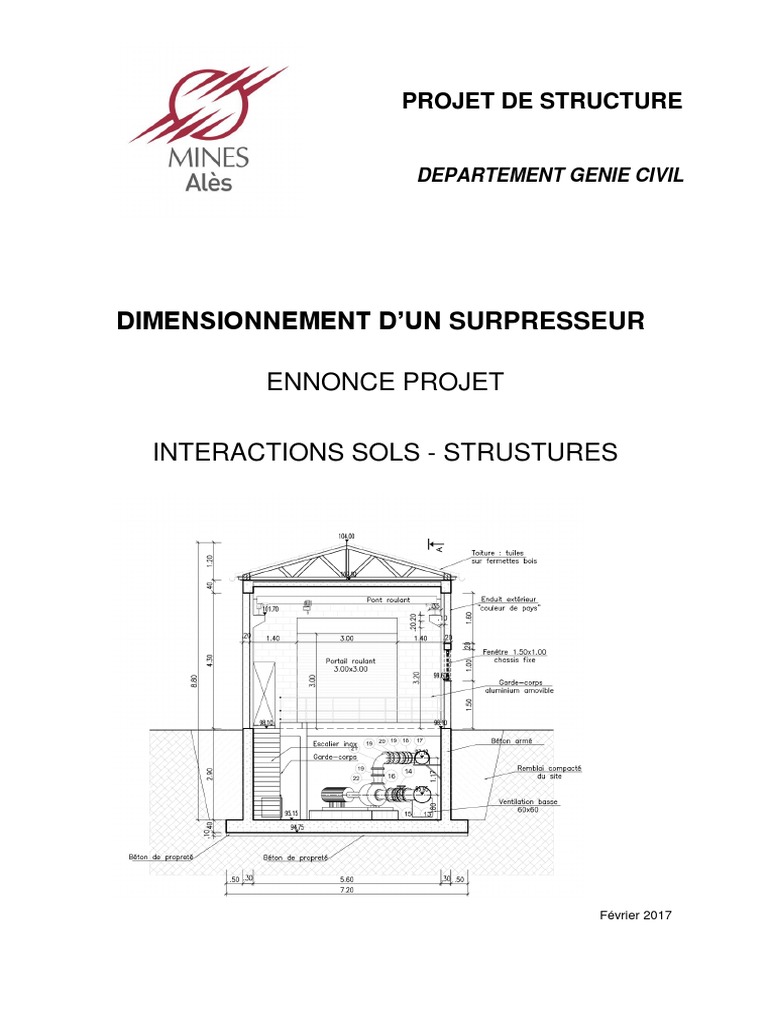 Projet Structure - Partie ISS | PDF | Ingénierie civile