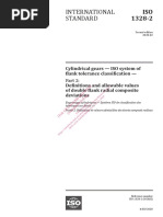 Iso 1328-1 - Cylindrical - Gears | PDF | Engineering Tolerance | Distance