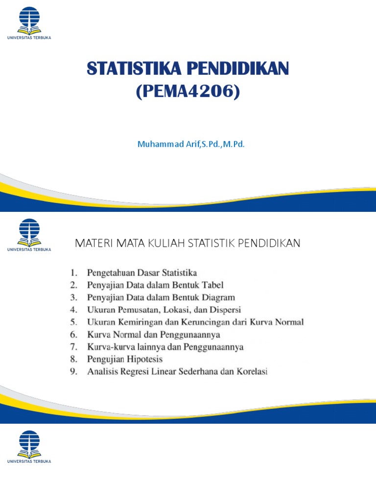 Modul 1 Pengetahuan Dasar Stastika Stati | PDF