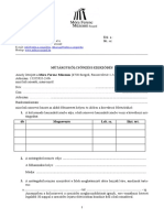 Gepjarmu Kolcsonadasi Szerzodes | PDF