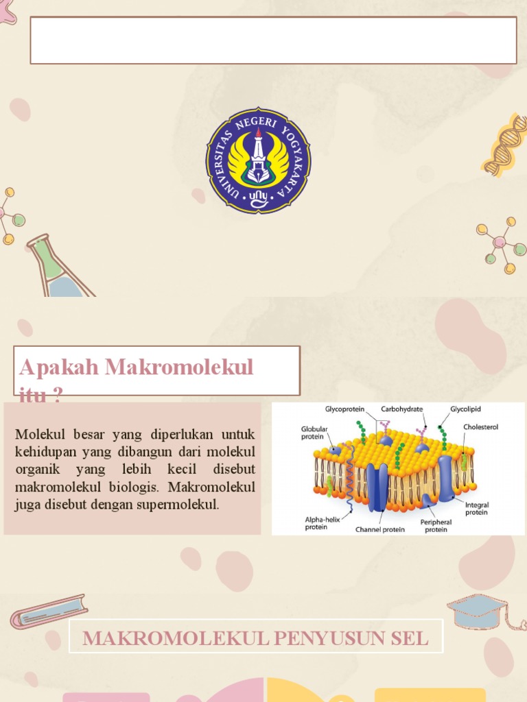 Makromolekul Penyusun Sel | PDF