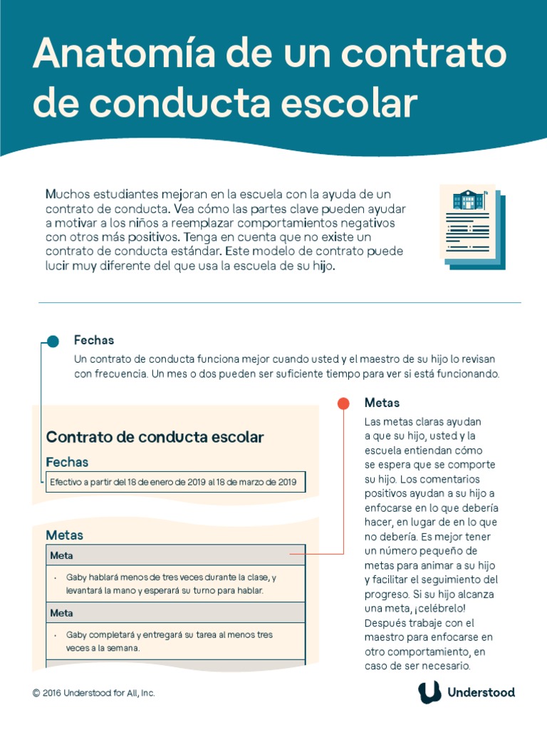 Anexo Contrato de Conducta | PDF | Comportamiento