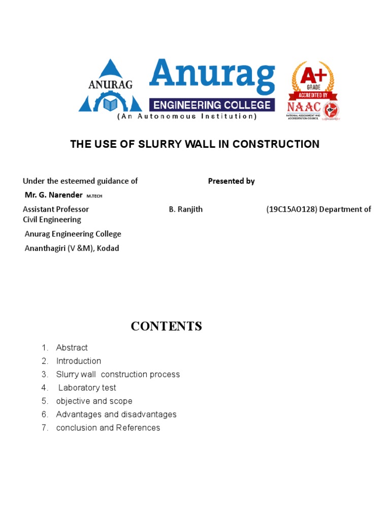 Ranjith ppt-1 | PDF | Civil Engineering | Materials