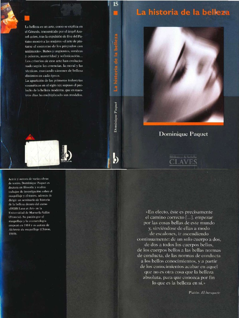 Historia Paquet Dominique Historia De La Belleza Comprimido Pdf