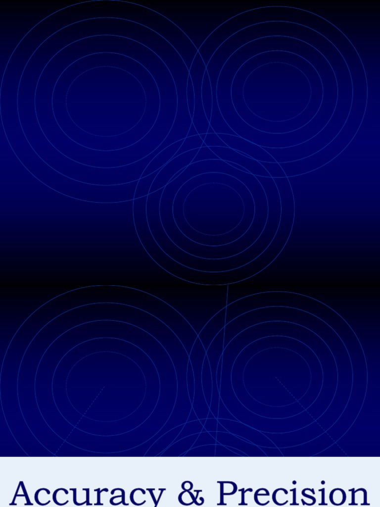 Accuracy And Precision Pdf