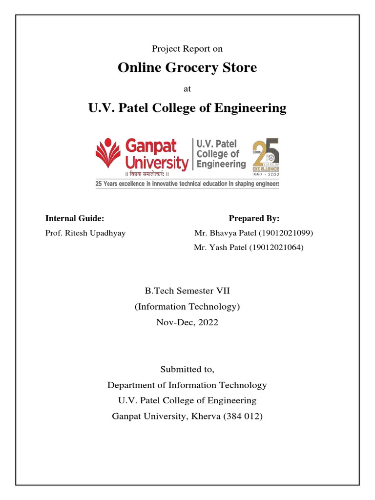 FINAL Report in Online Grocery Store | PDF | Php | Html