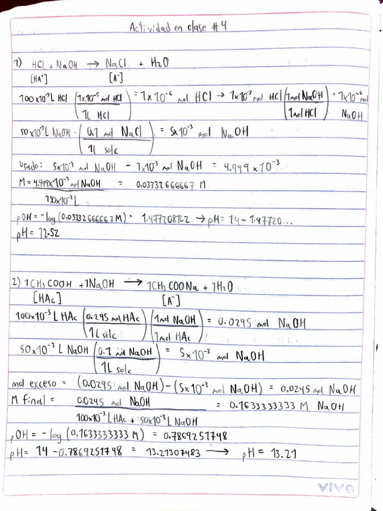 Actividad - Química | PDF