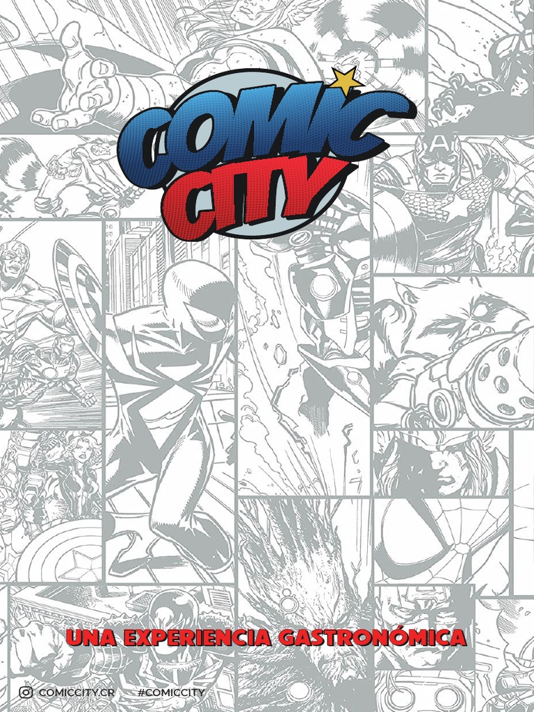 Menu Comic City - Digital | PDF | Pancho | Cocina de las Americas