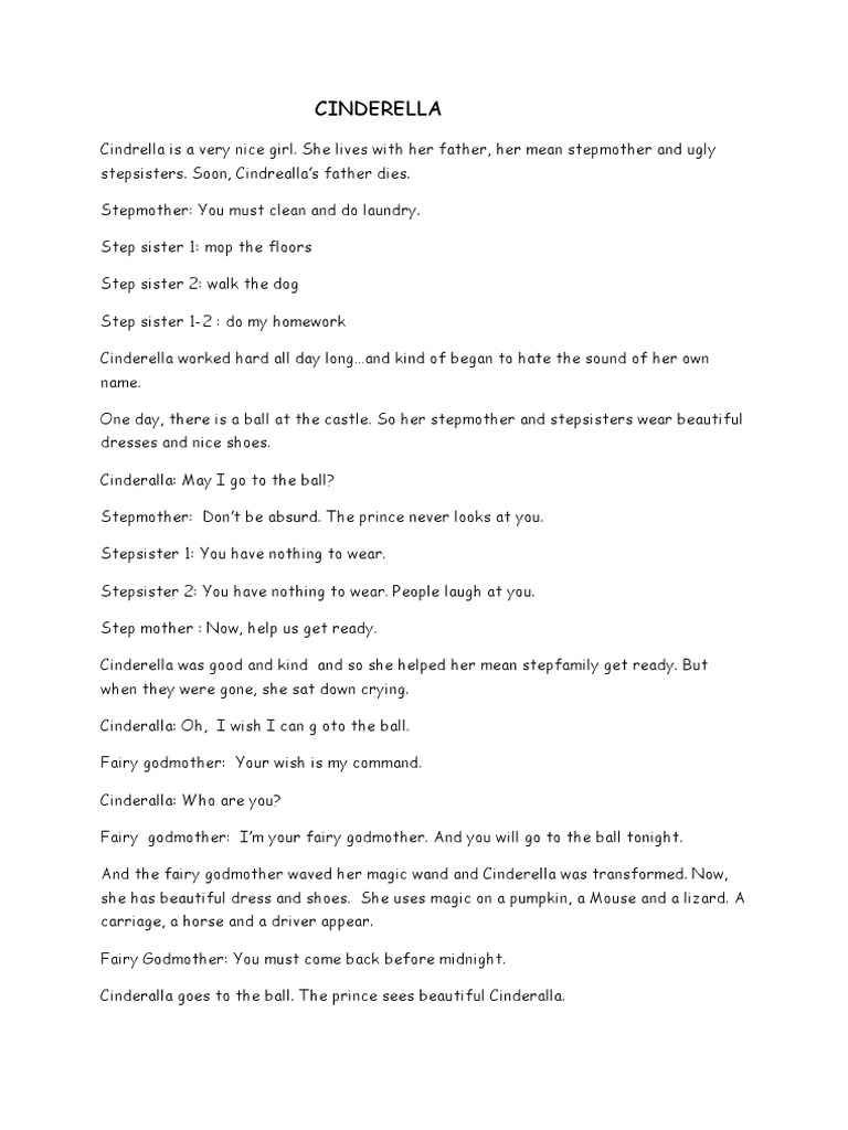 Cindrella | PDF