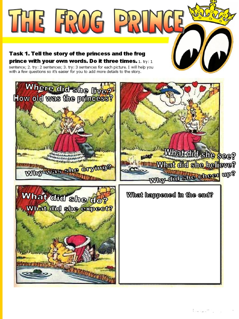 The Frog Prince (Picture Story) | PDF