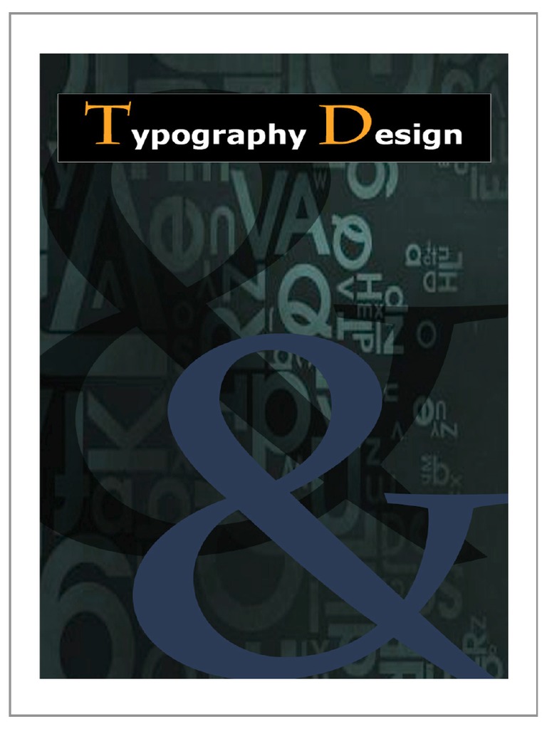 Typography Design | PDF