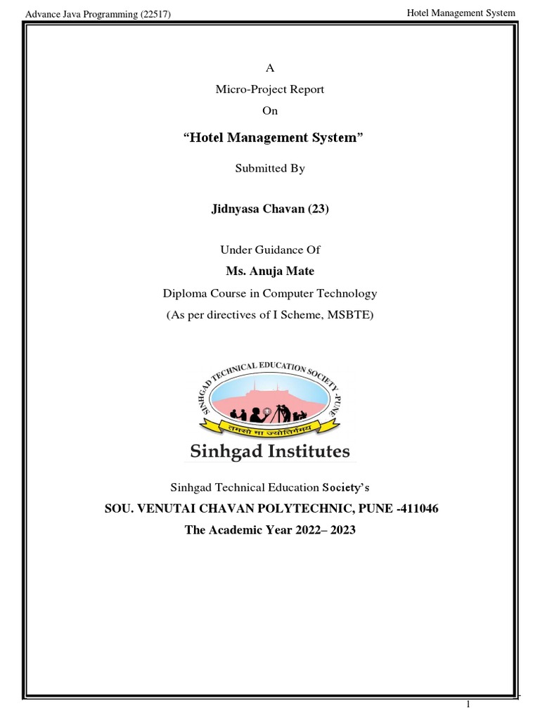 AJP Mircroproject (Final) | PDF