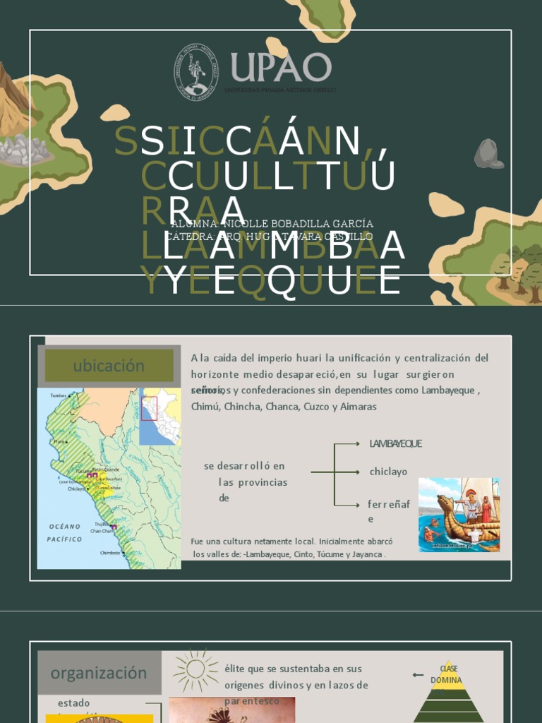 Cultura Sicán | PDF | Perú | Antropología cultural