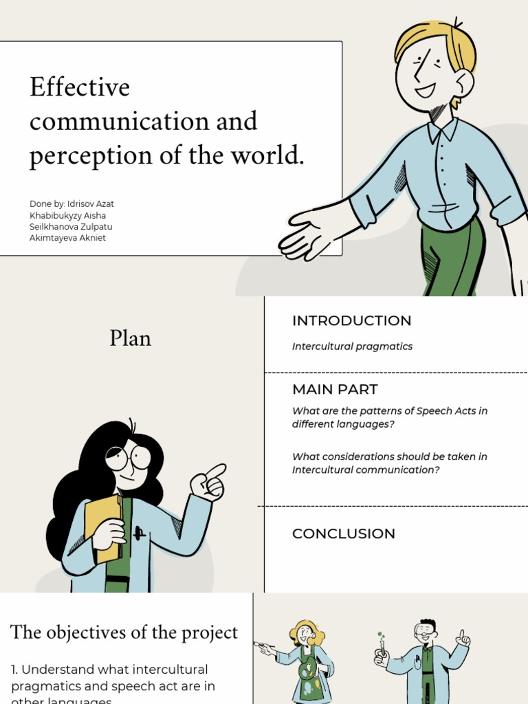 Effective Communication and Perception of The World. | PDF | Cross ...