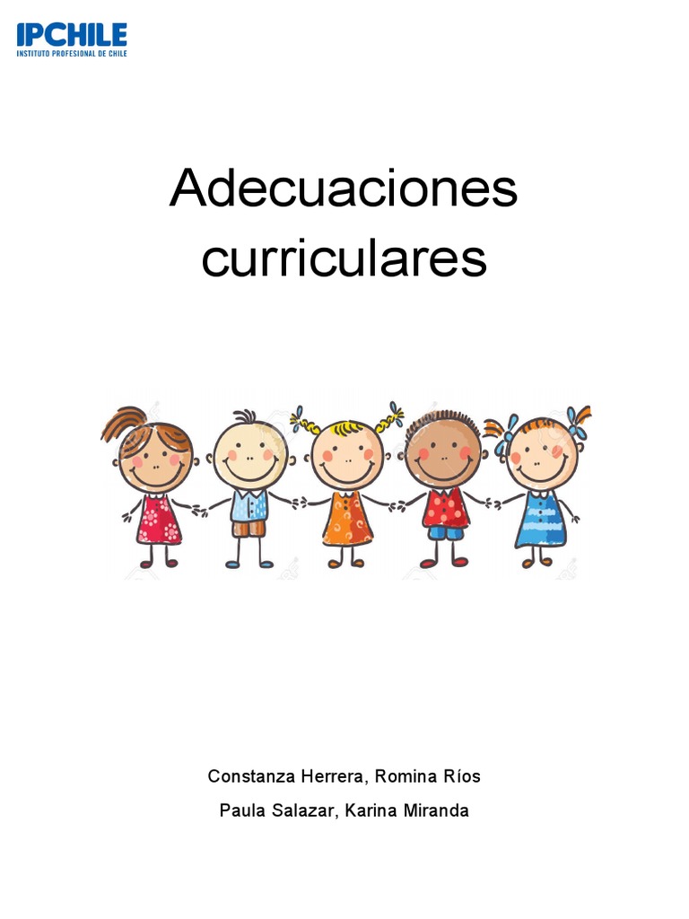 Adecuaciones curriculares | PDF | Plan de estudios | Aprendizaje