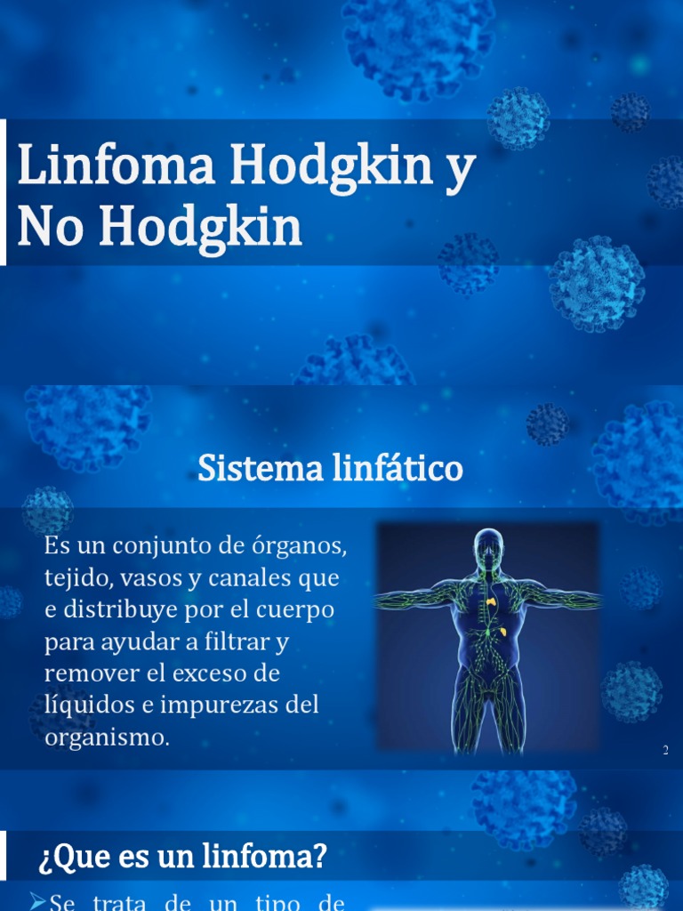 Linfoma Hodgkin y No Hodgkin | PDF | Especialidades Medicas | Medicina ...