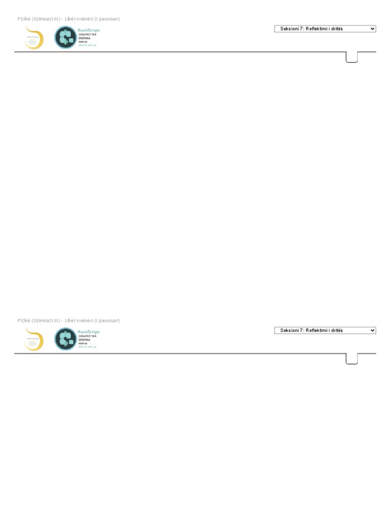 Reflektimi I Dritës | PDF