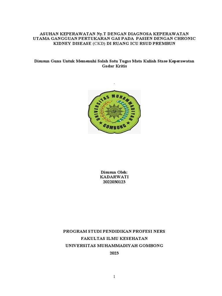 askep ckd dg anemia | PDF