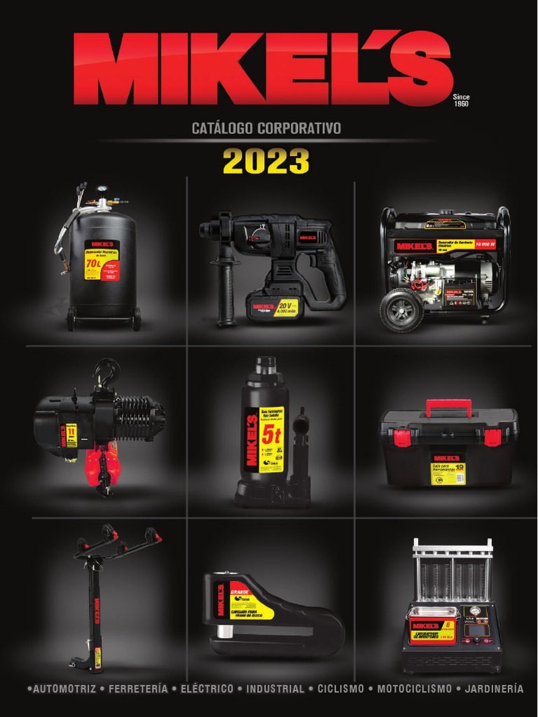Catalogo Mikels | Descargar gratis PDF | Motocicleta | Máquinas