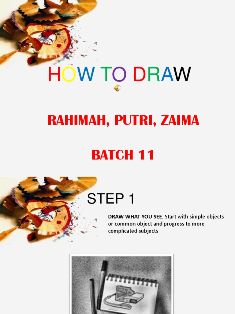 How To Draw | PDF