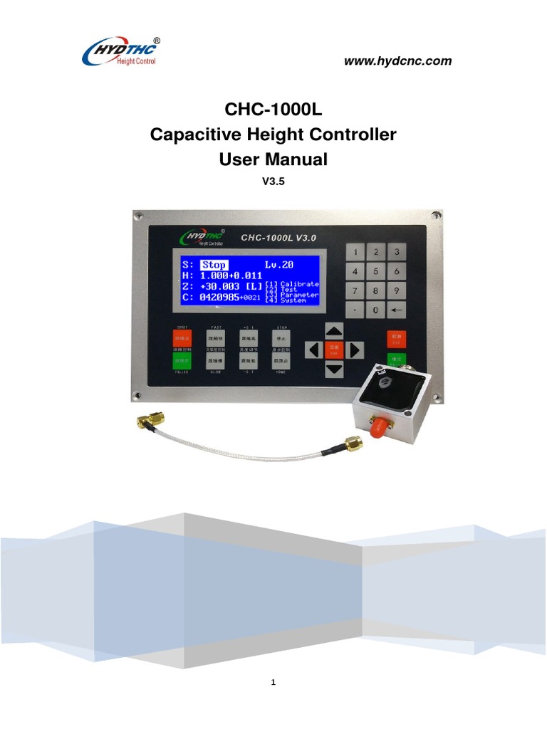 CHC-1000L Manual | Download Free PDF | Parameter (Computer Programming) | Servomechanism