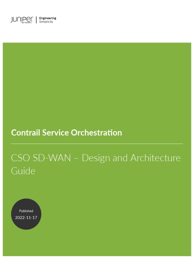 SG 007 SD Wan SD Lan Design Arch Guide | PDF | Computer Network ...