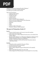 The Odyssey Summary | PDF | Odysseus | Penelope